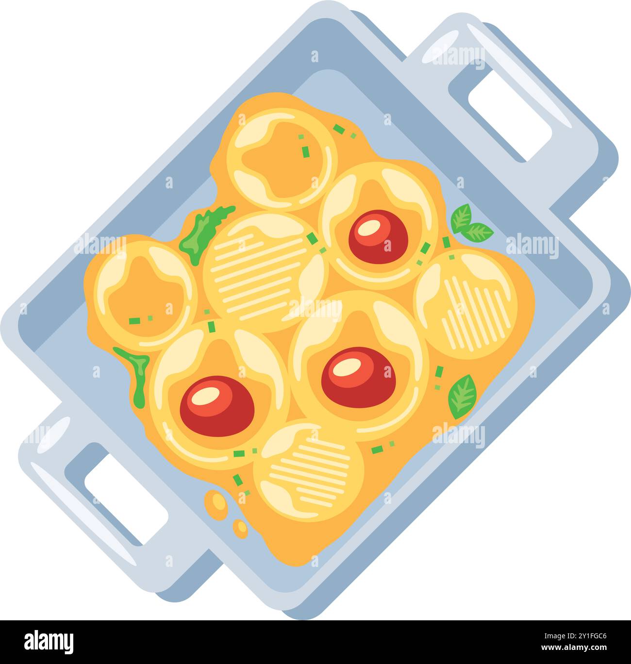 stuffed pasta shells dish Stock Vector Image & Art - Alamy