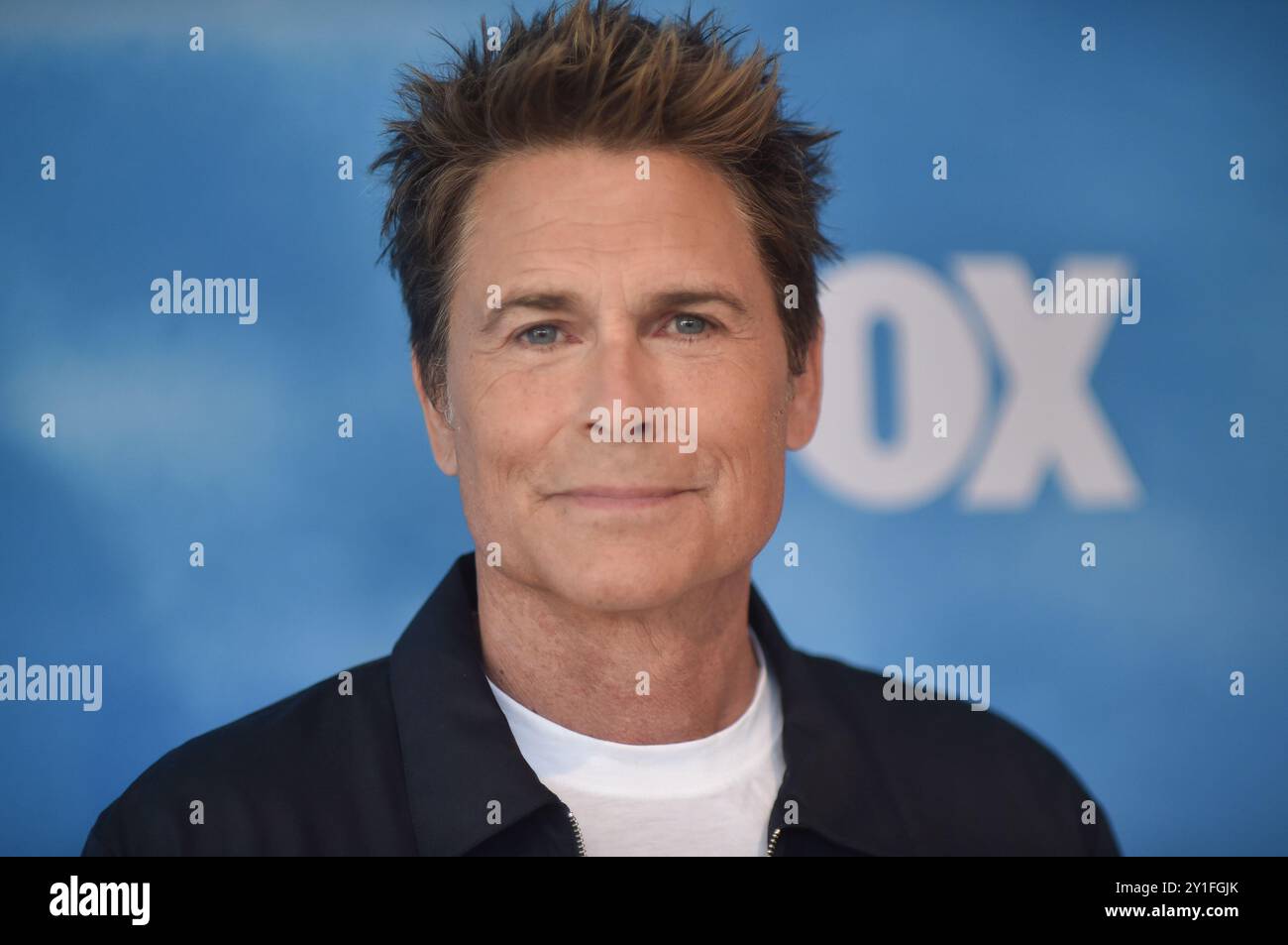 Rob Lowe seen during the FOX Fall Press Day at the FOX Studio Lot on ...