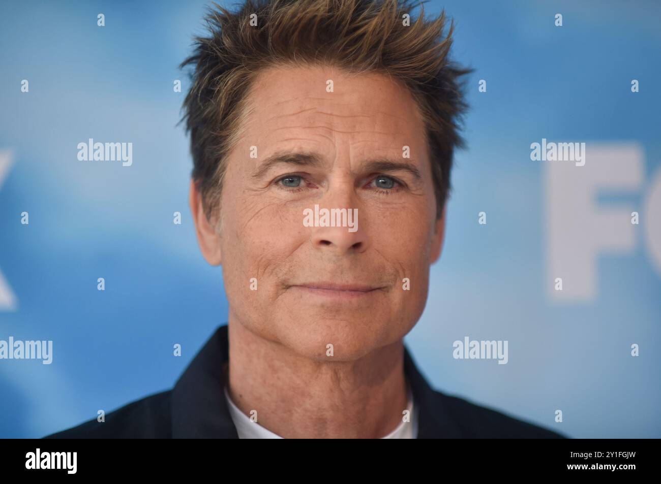Rob Lowe seen during the FOX Fall Press Day at the FOX Studio Lot on ...