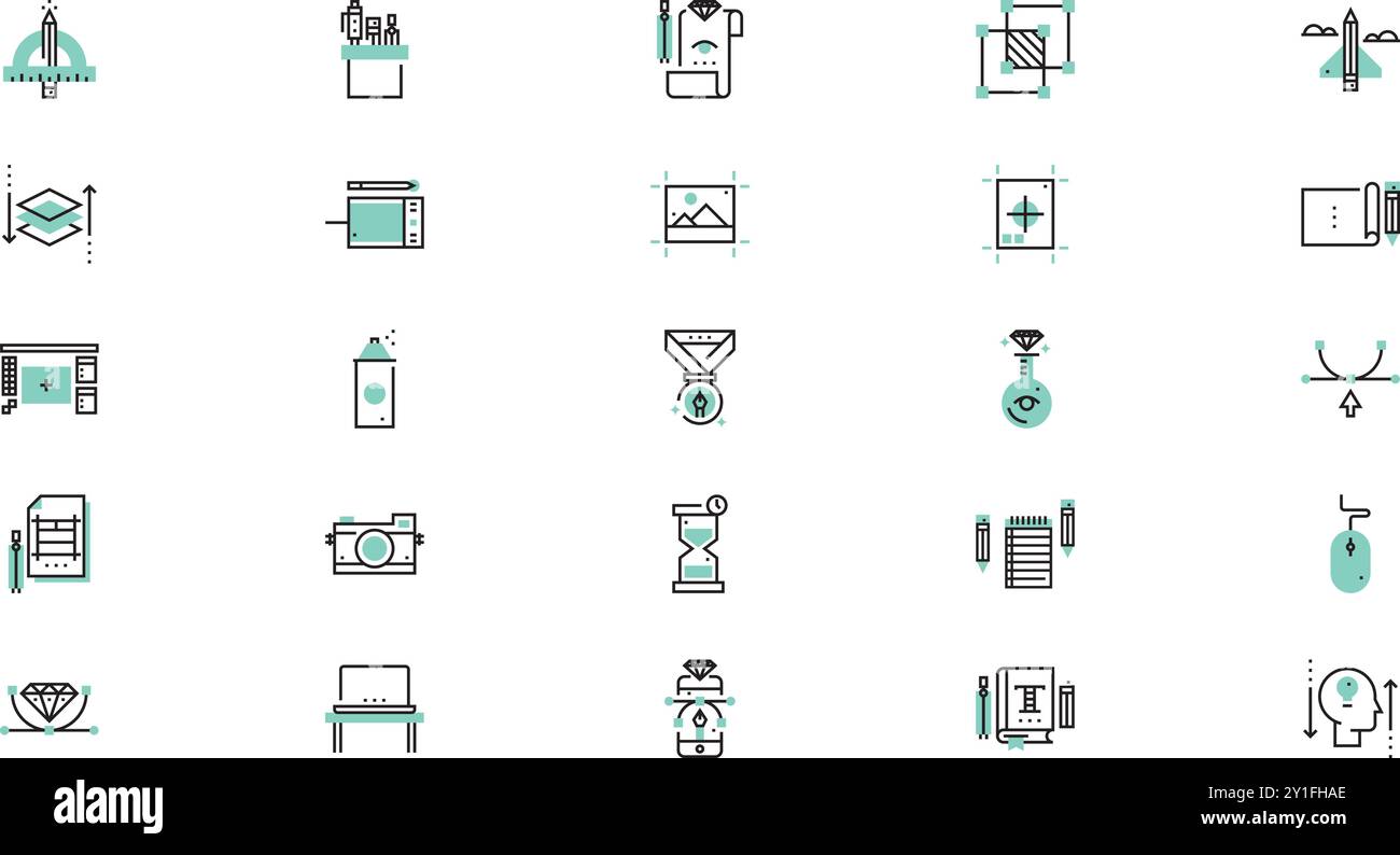 Graphic design icons High-Quality Vector Icons Collection with Editable ...