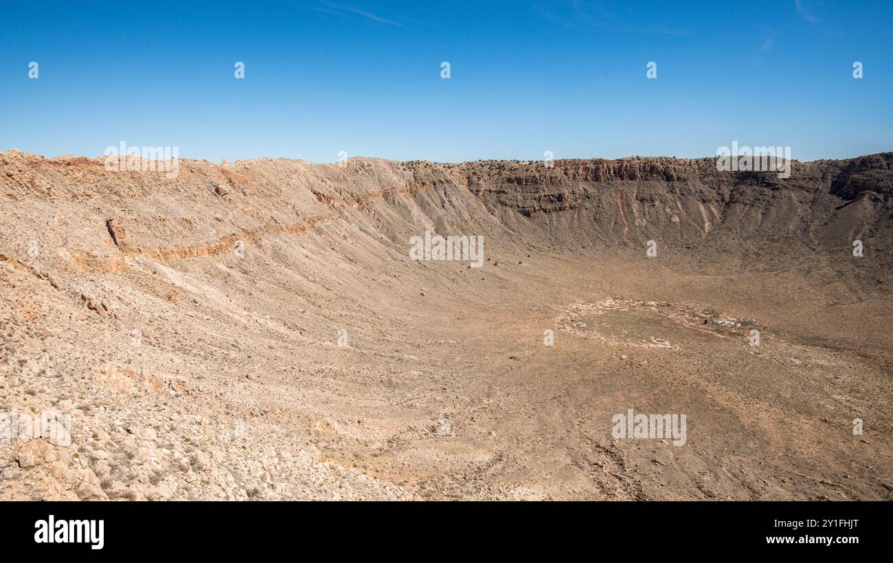 Meteor Crater Natural Landmark, Arizona Stock Photo - Alamy