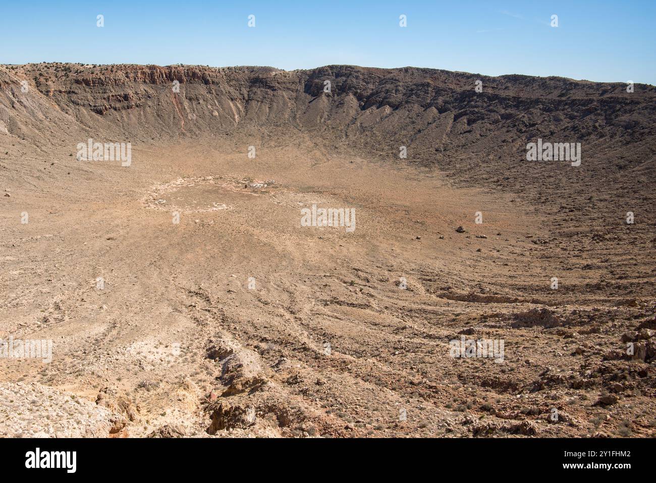 Meteor Crater Natural Landmark, Arizona Stock Photo - Alamy