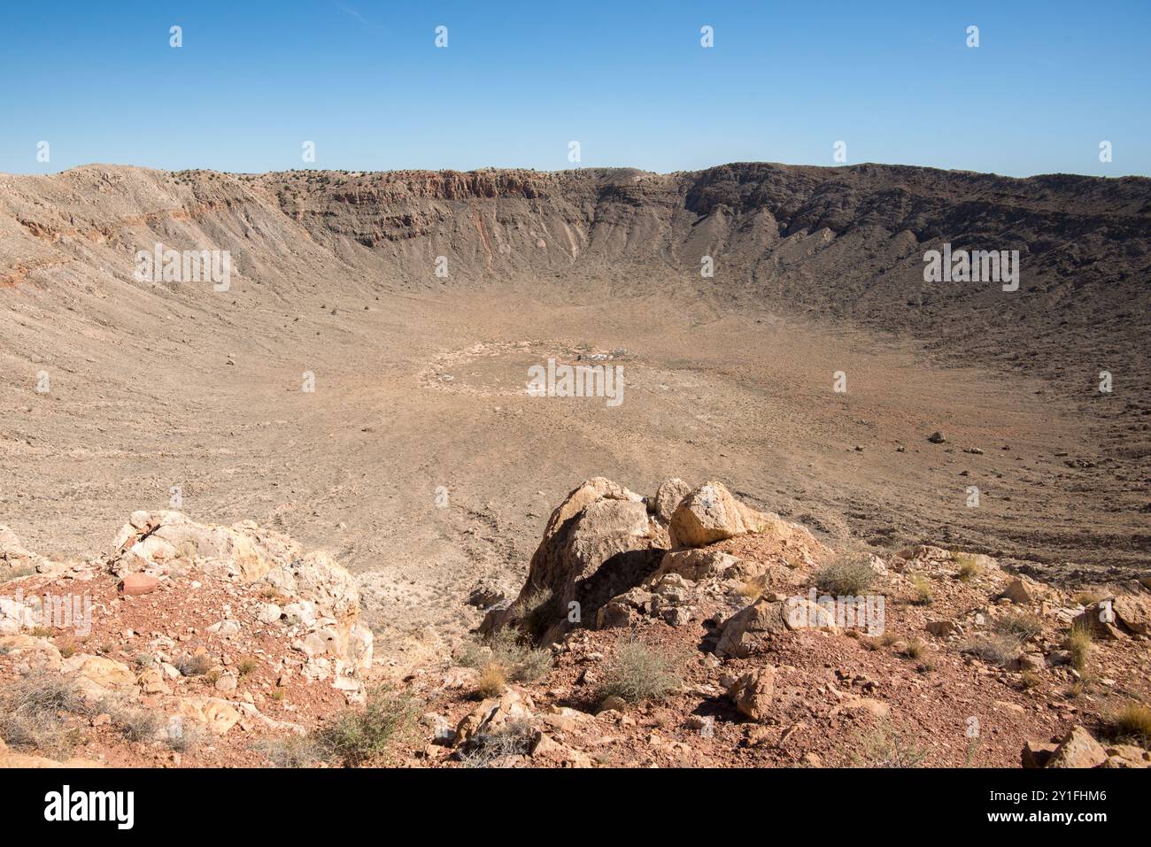Meteor Crater Natural Landmark, Arizona Stock Photo - Alamy