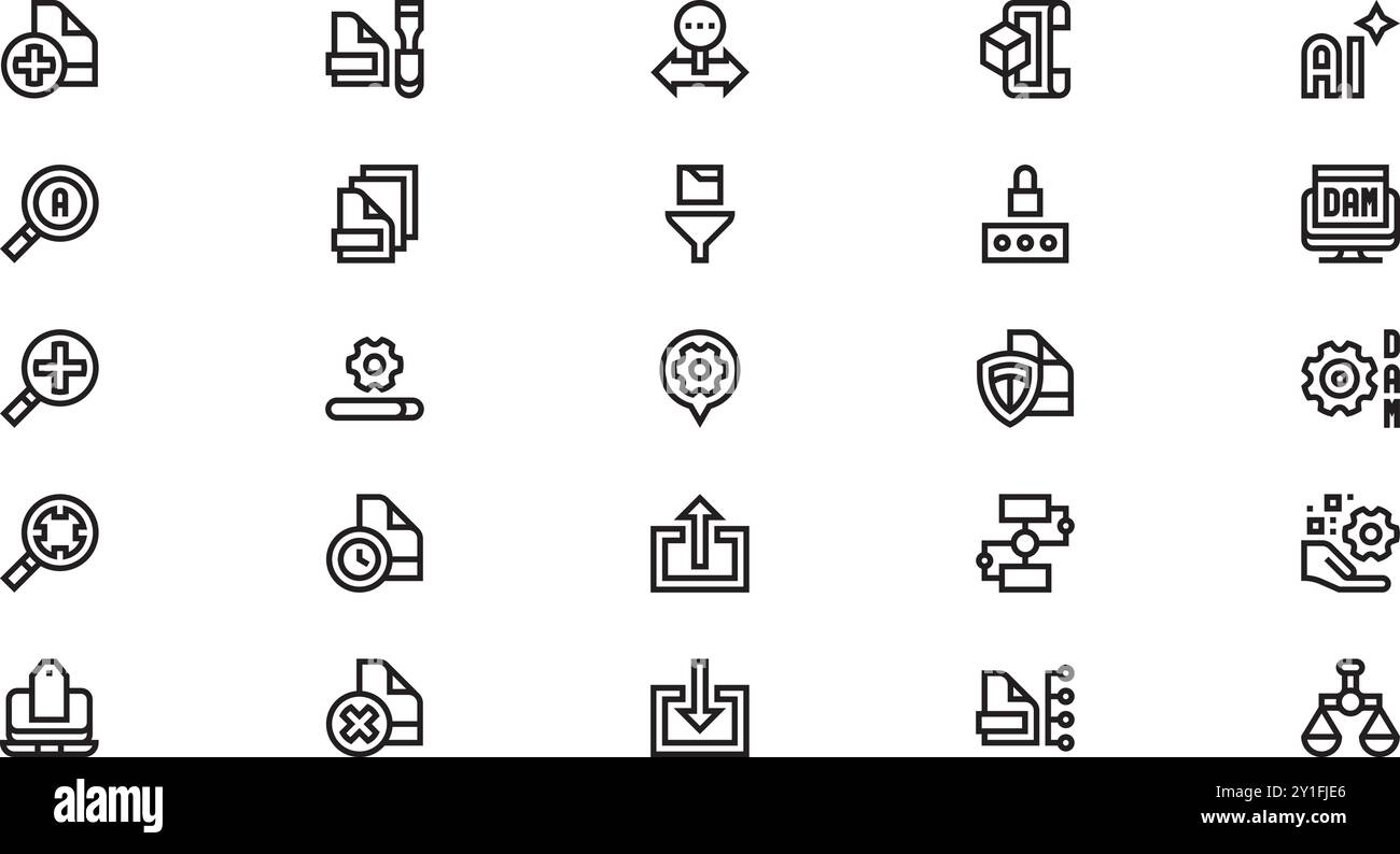 Digital asset management icons High-Quality Vector Icons Collection ... Digital asset management icons High-Quality Vector Icons Collection ...