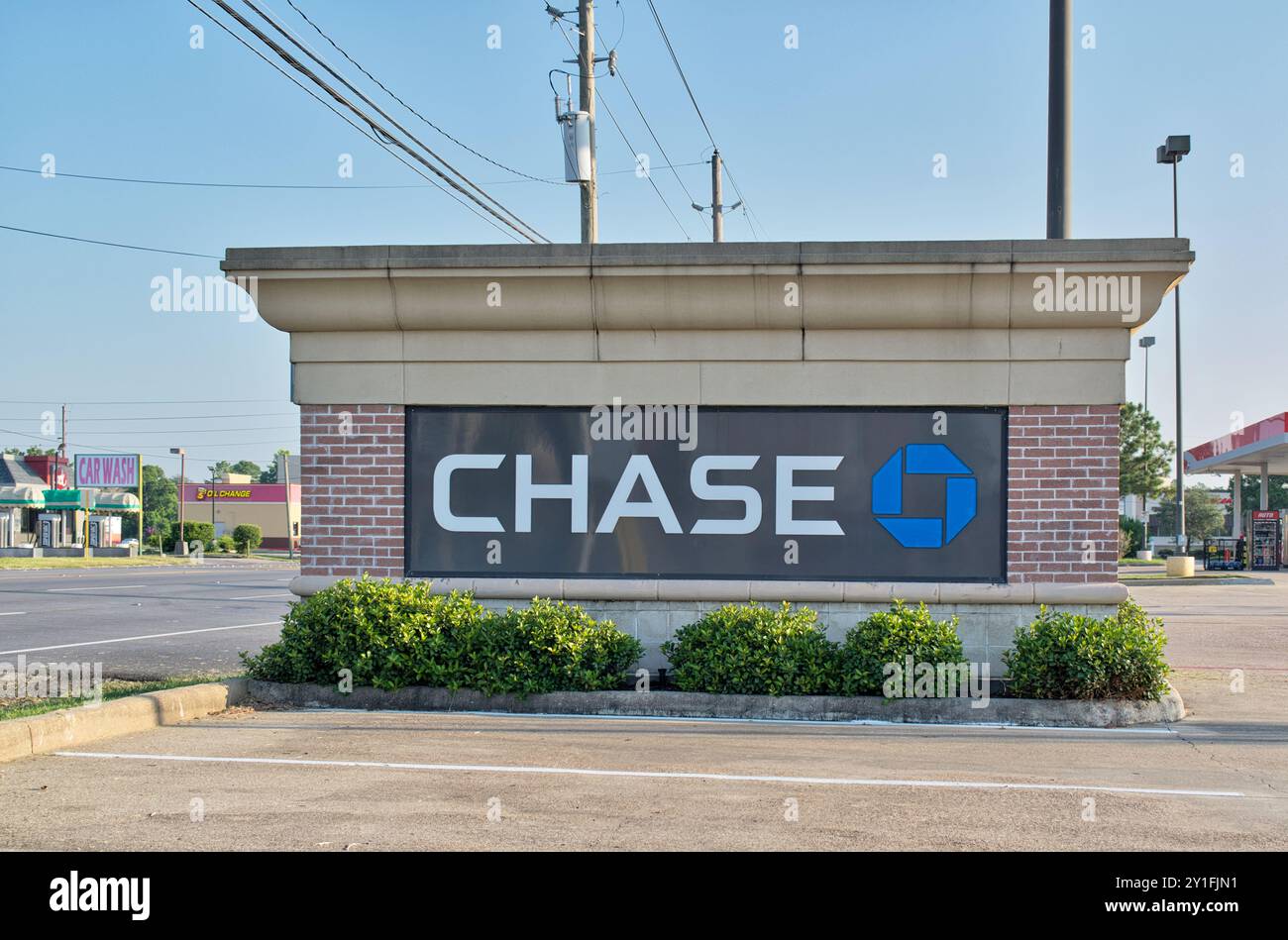 Chase bank sign texas hi-res stock photography and images - Alamy