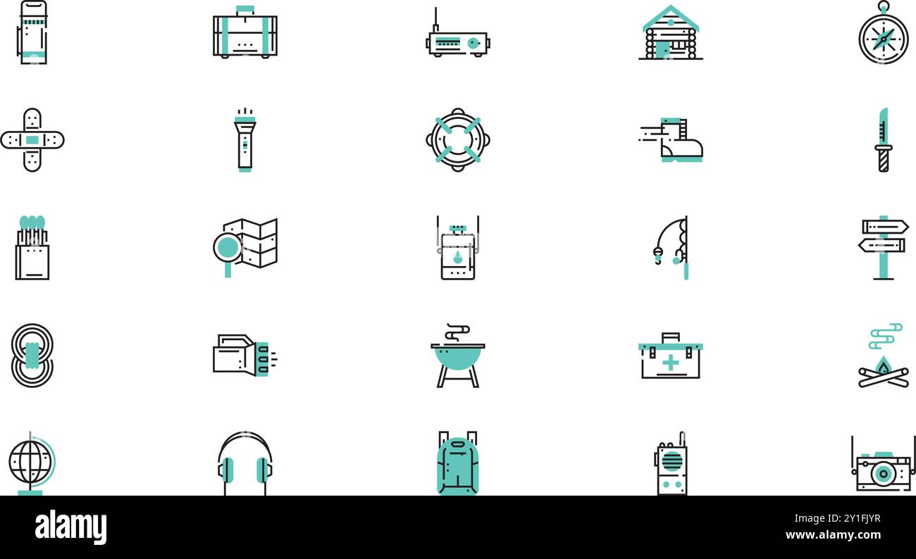 Adventure icons High-Quality Vector Icons Collection with Editable ...