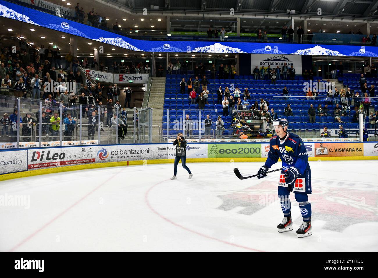 Quinto, Switzerland. 06th Sep, 2024. 06/09/2024, Quinto, Gottardo Arena ...