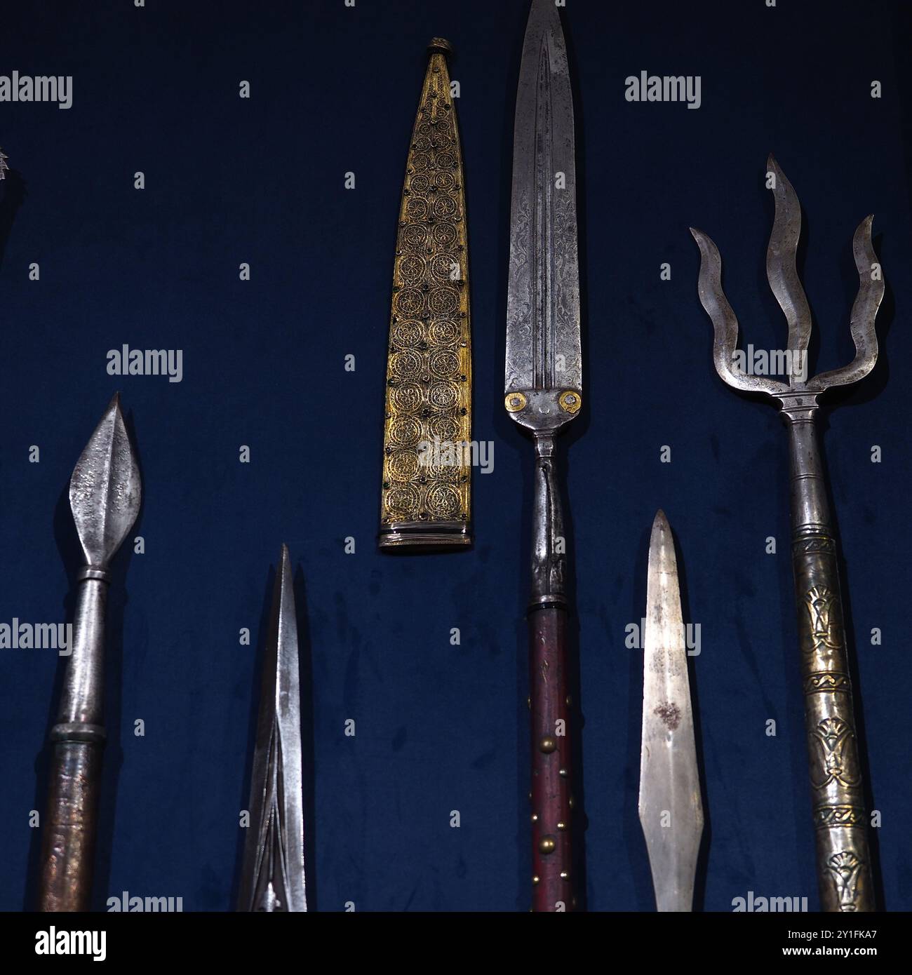 Set Of Medieval Weapons With Sword And Weapons Medieval Weapons