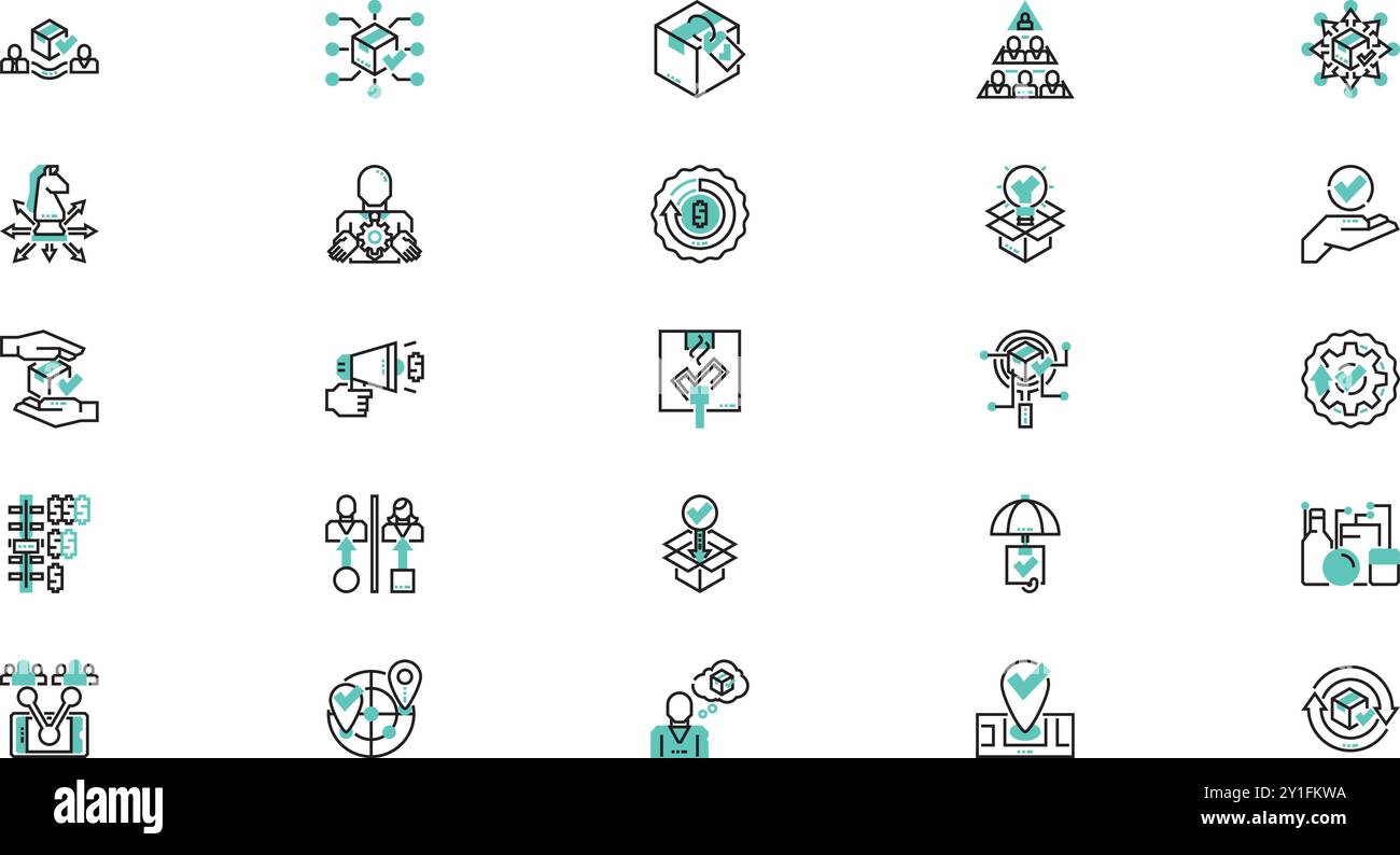 Marketing icons High-Quality Vector Icons Collection with Editable ...