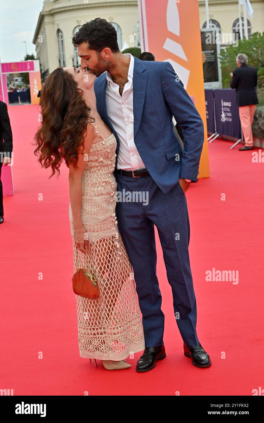 Deauville, France. 06th Sep, 2024. Leanne Ansar attending the opening ...