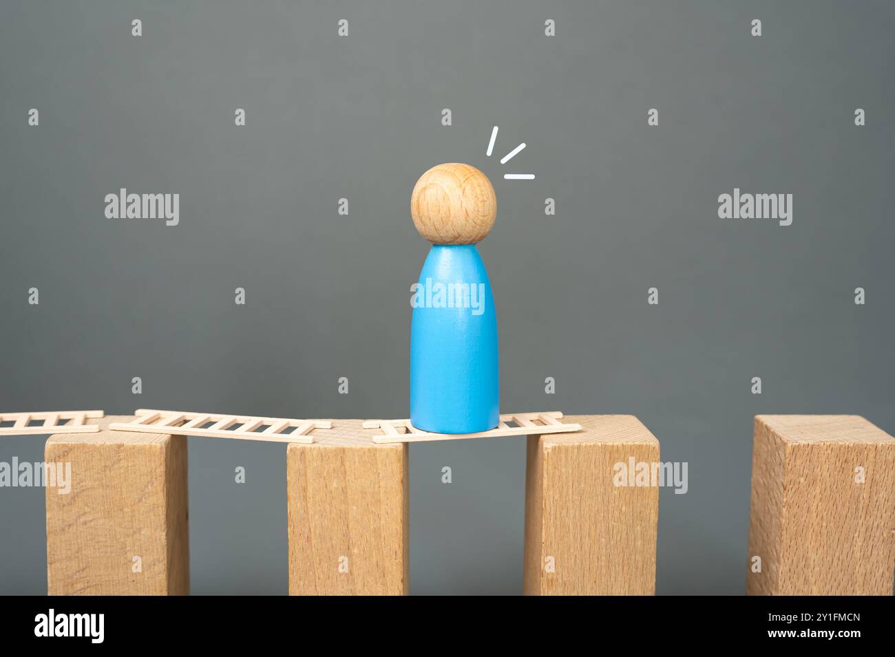 A man has encountered an insurmountable obstacle. Find the strength and ...