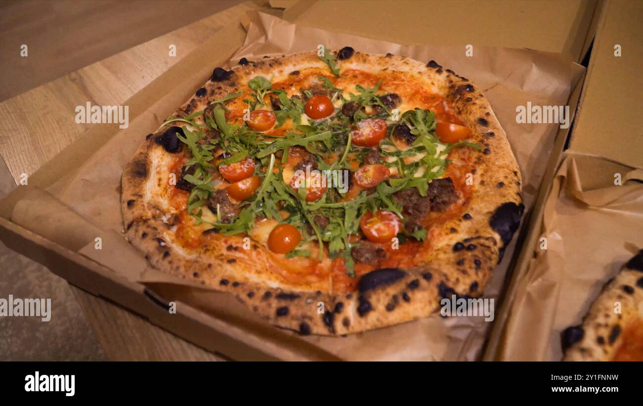 neapolitan homemade pizza margarita from the brick oven. Napoleon ...