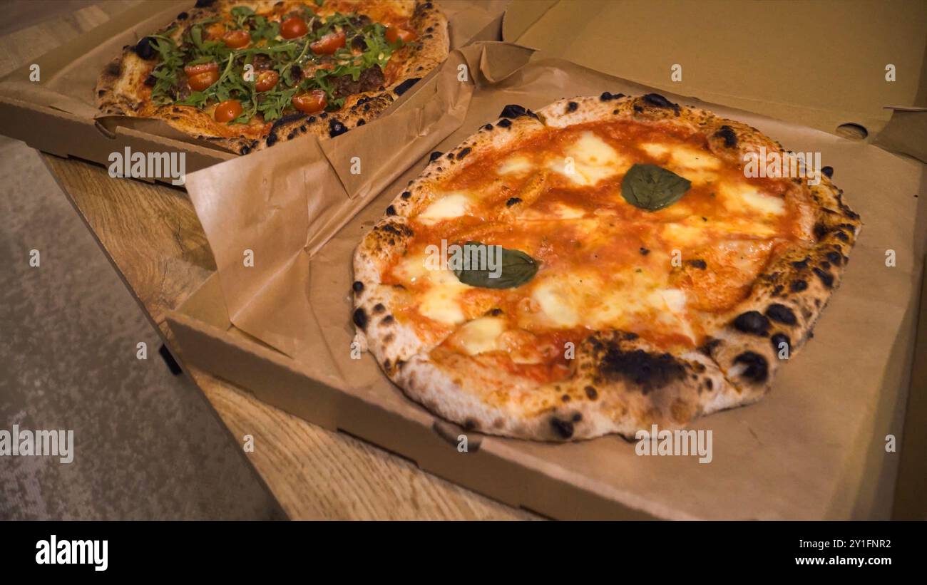 neapolitan homemade pizza margarita from the brick oven. Napoleon ...
