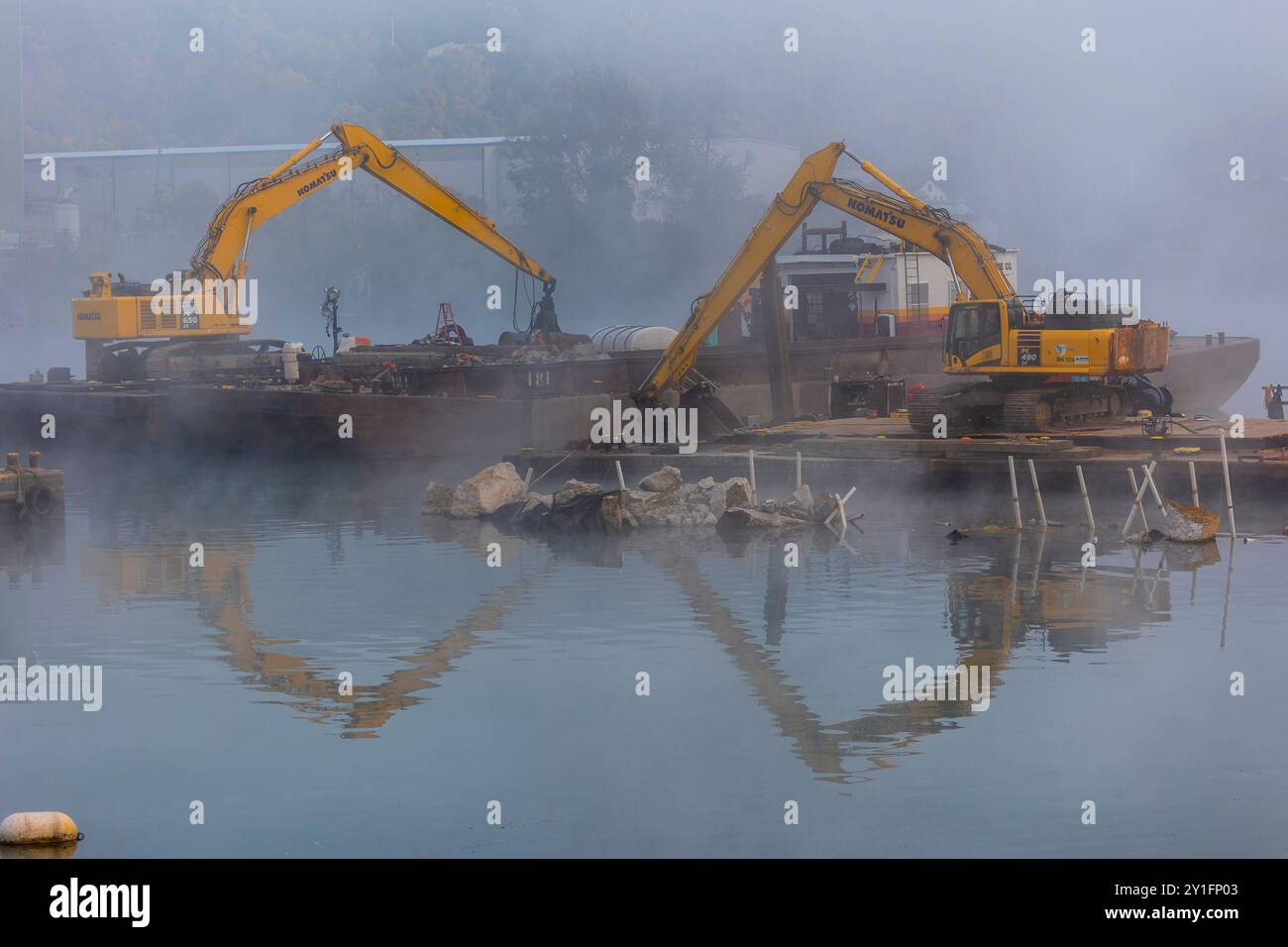 The U.S. Army Corps of Engineers Pittsburgh District opened a 100-foot ...