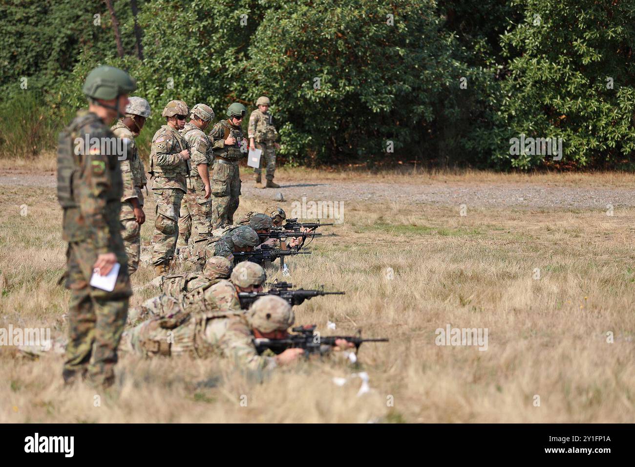 German armed forces proficiency badge qualification hi-res stock ...