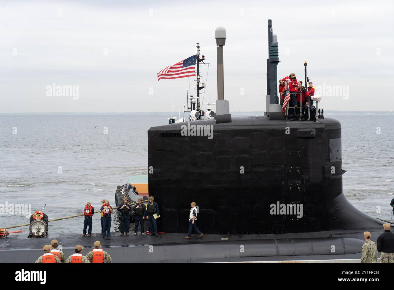 LEONARDO, New Jersey: PCU New Jersey (SSN 796) pulls into Naval Weapons ...