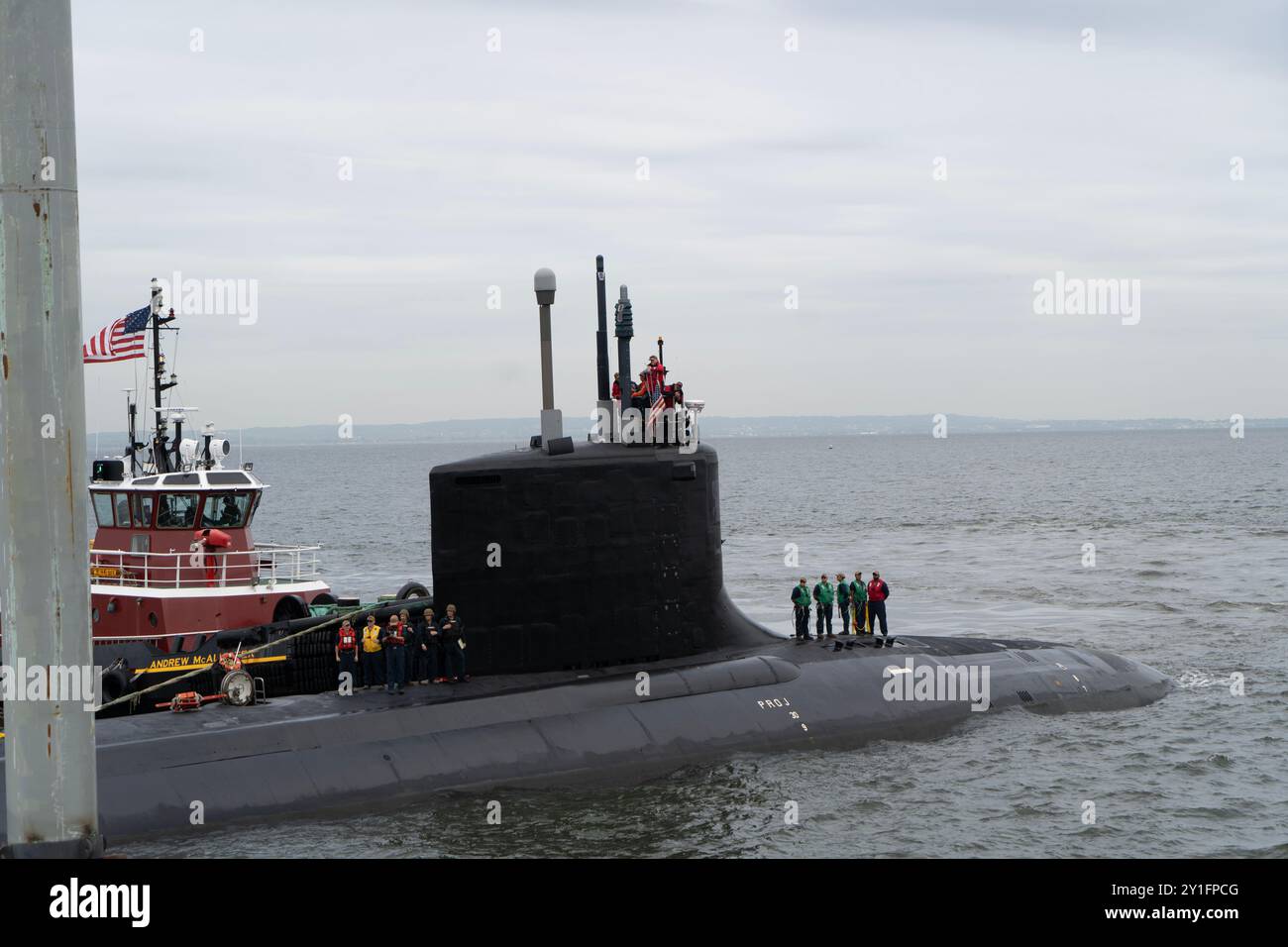 LEONARDO, New Jersey: PCU New Jersey (SSN 796) pulls into Naval Weapons ...