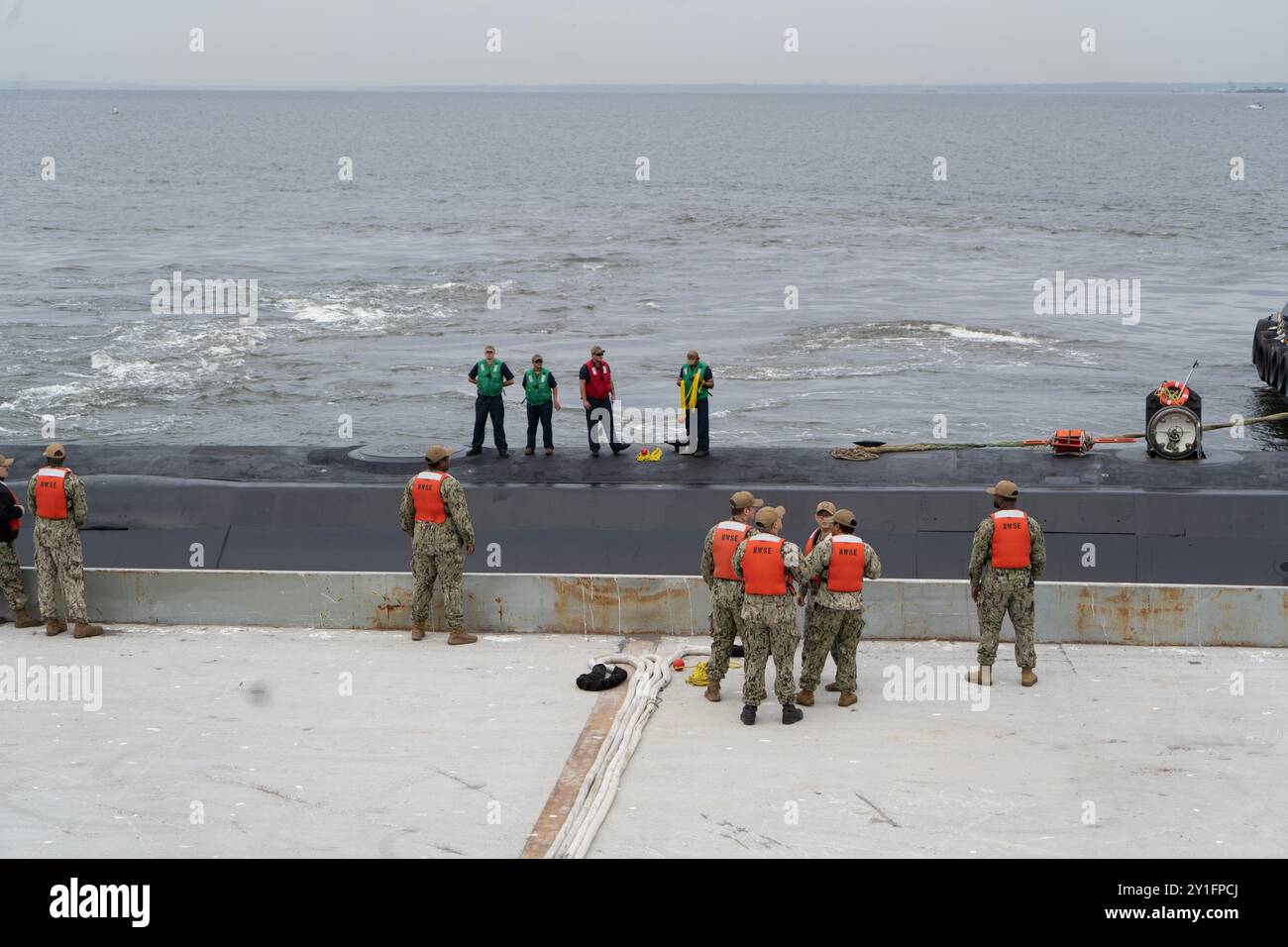 LEONARDO, New Jersey: PCU New Jersey (SSN 796) pulls into Naval Weapons ...