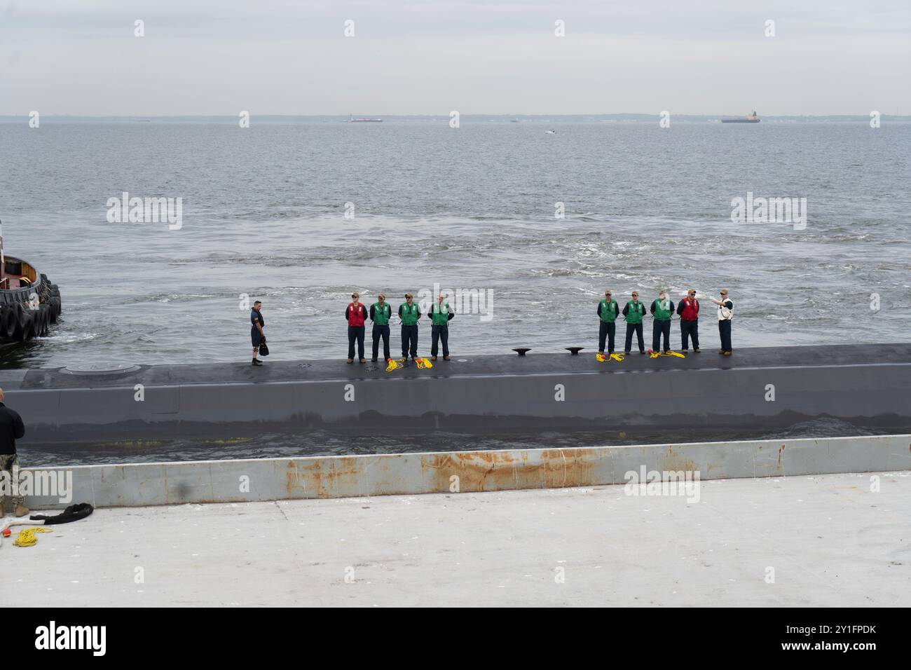LEONARDO, New Jersey: PCU New Jersey (SSN 796) pulls into Naval Weapons ...