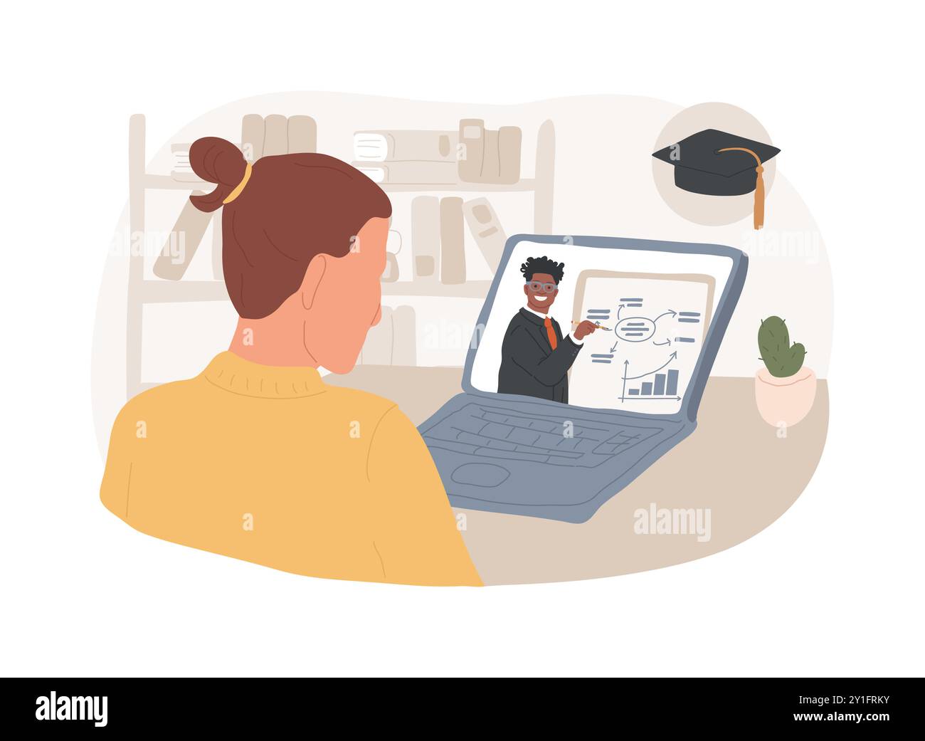 B2B marketing isolated cartoon vector illustrations Stock Vector Image ...