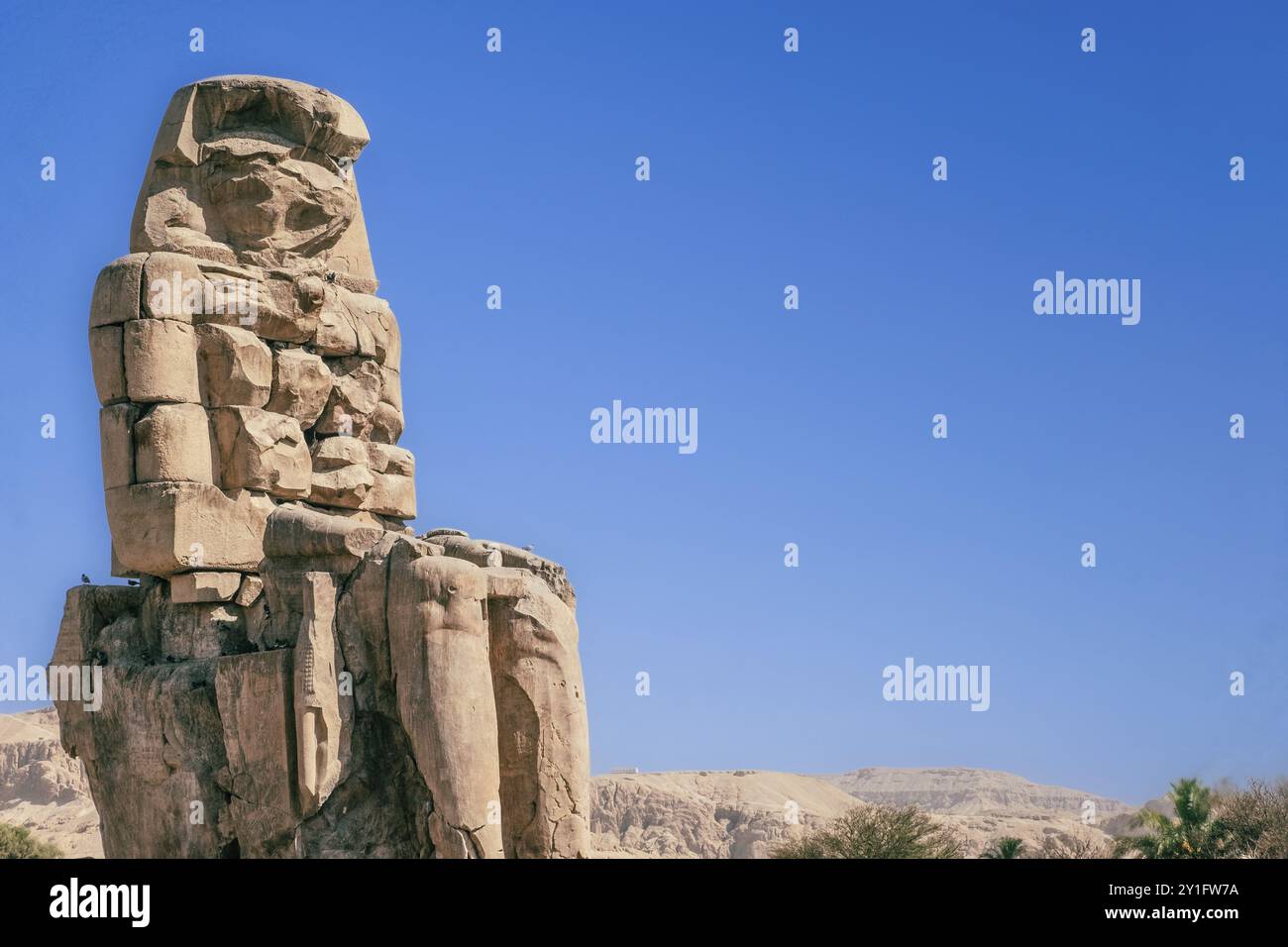 Behold the awe-inspiring Colossi of Memnon as they stand proudly in the ...