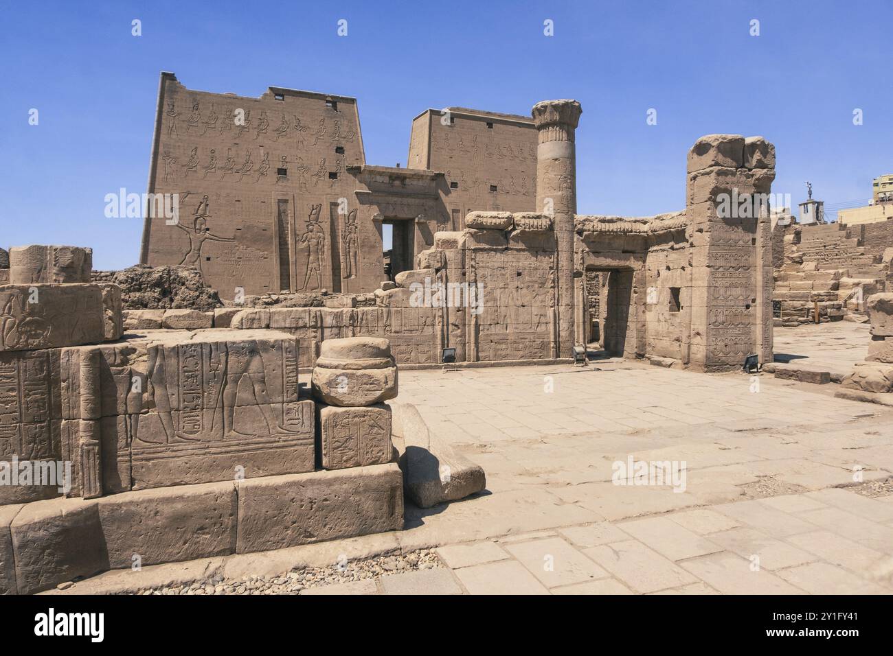 Explore the statues and relics that adorn the grounds of an ancient ...