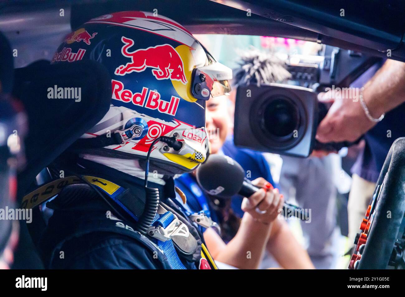 LOEB Sebastien, GODEY Laurene, Alpine A110 GT+, portrait during the ...