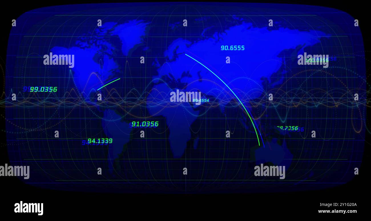 Numerical coordinates hi-res stock photography and images - Alamy