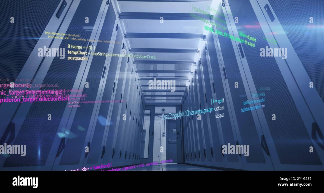 Data center developer monitoring hi-res stock photography and images ...