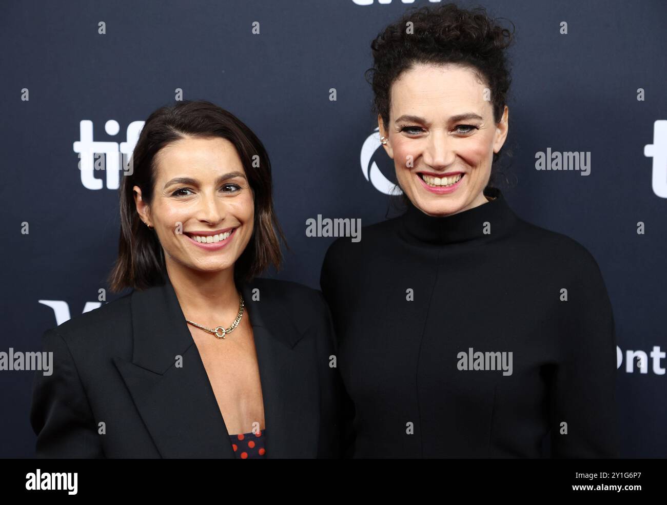Toronto, Canada. 05th Sep, 2024. Alexandra Loewy and Coralie Fargeat ...