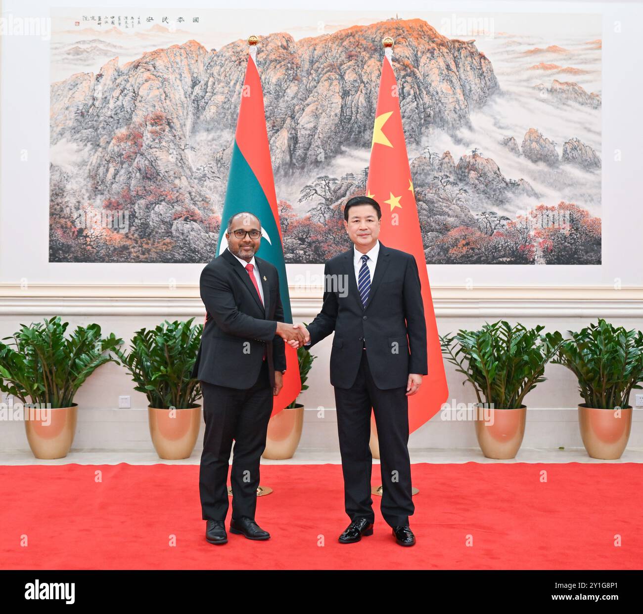 Beijing, China. 6th Sep, 2024. Chinese State Councilor and Minister of ...