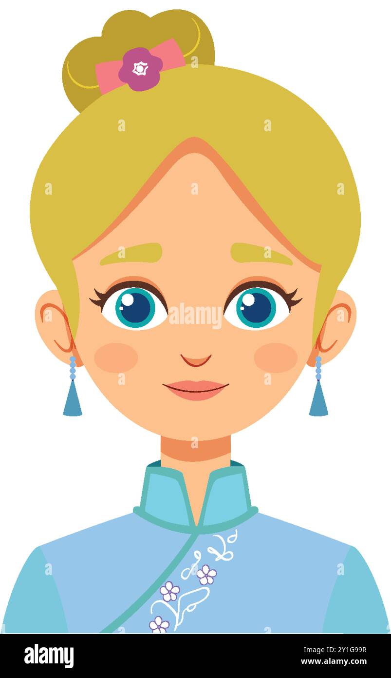 Modern chinese woman in Cut Out Stock Images & Pictures - Alamy