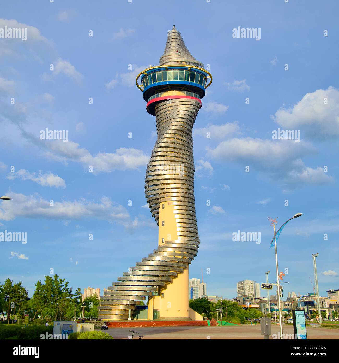 Sokcho, South Korea - July 28th, 2024: A striking image of the Sokcho ...