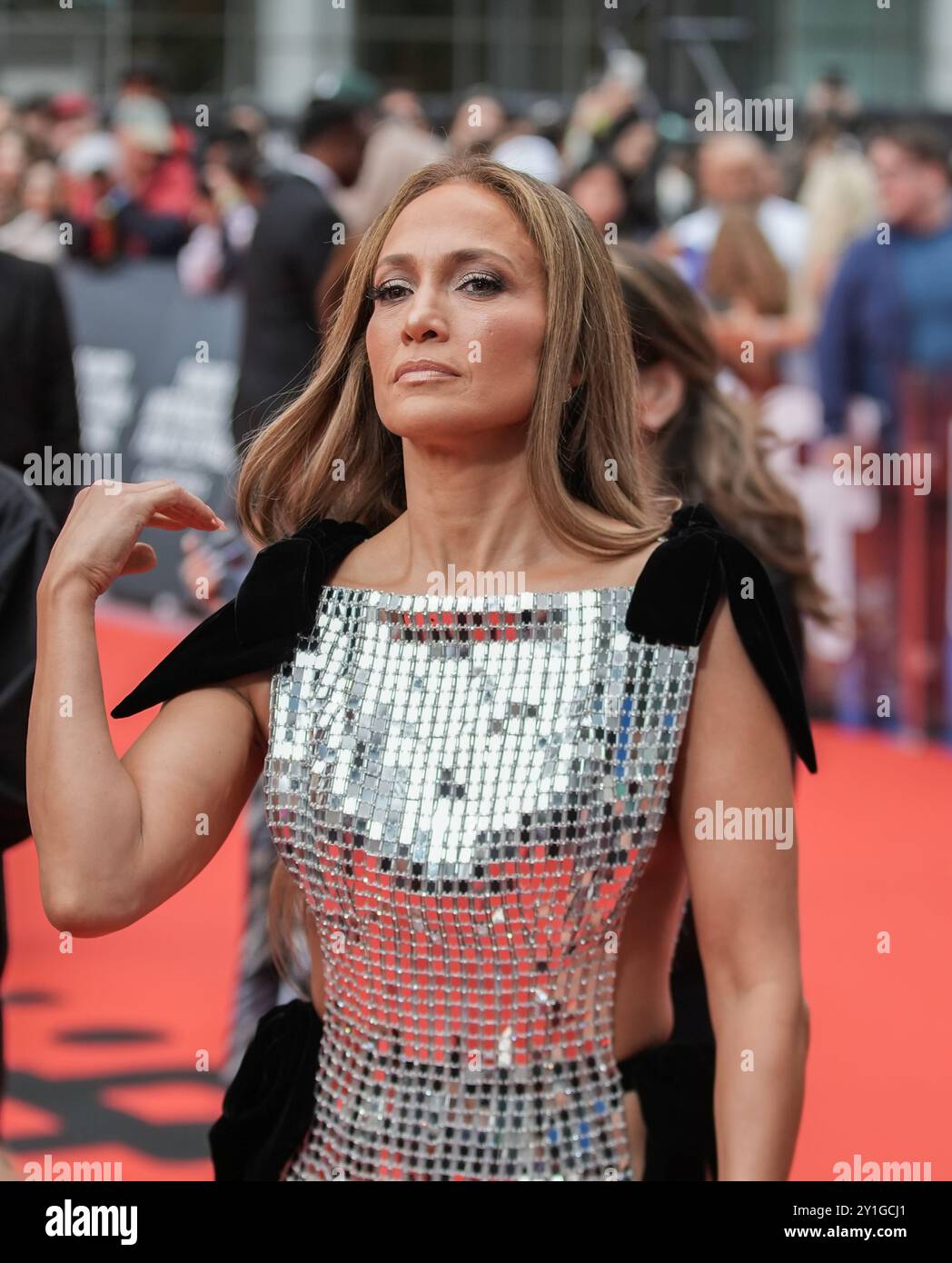 Jennifer Lopez walks the red carpet at the Toronto International Film ...