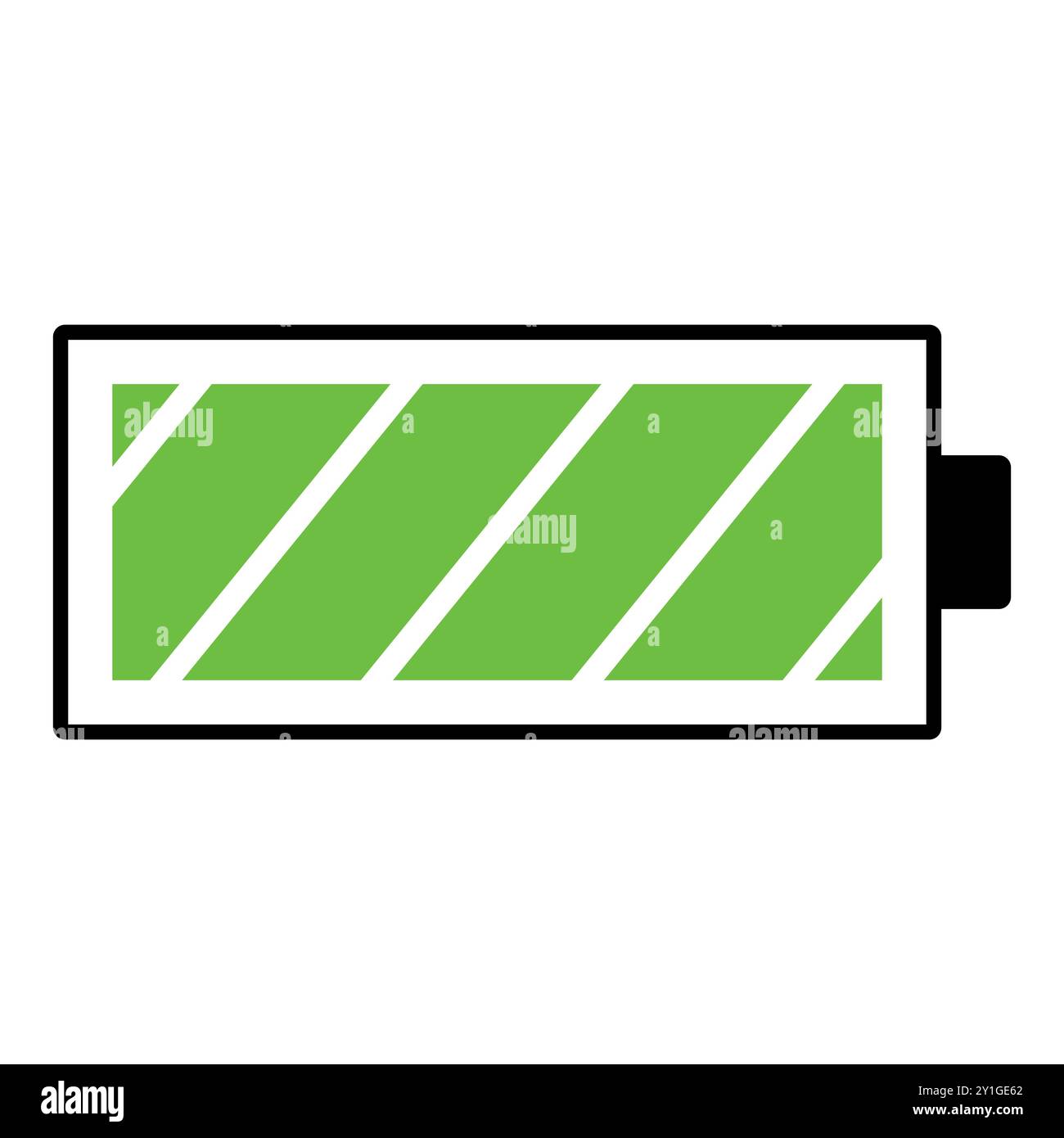 Battery icon. Battery charge indicator icons. Phone charge level, color ...