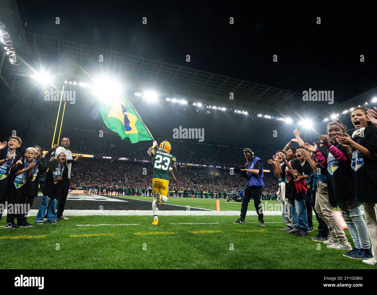 Sao Paulo, Brazil . 06th Sep, 2024. Neo Quimica Arena Jaire Alexander ...