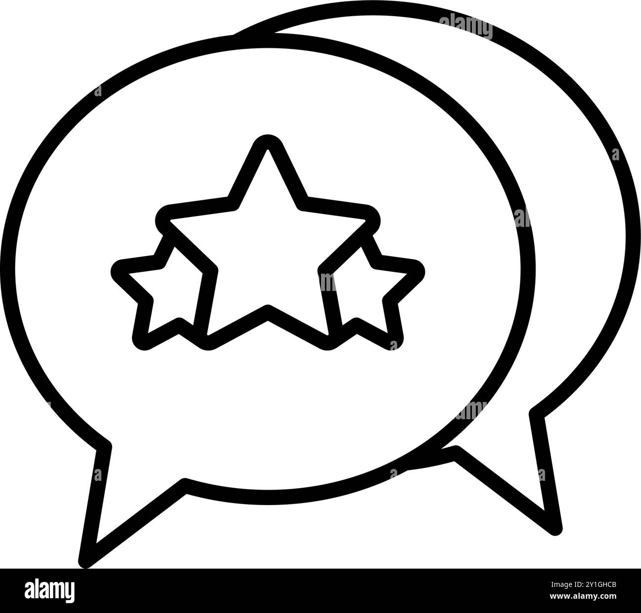 Customer satisfaction icon cartoon Black and White Stock Photos ...