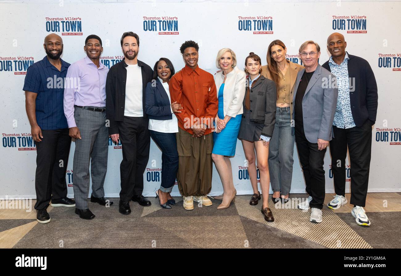New York, USA, 3 September, 2024: Donald Webber Jr, Billy Eugene Jones ...