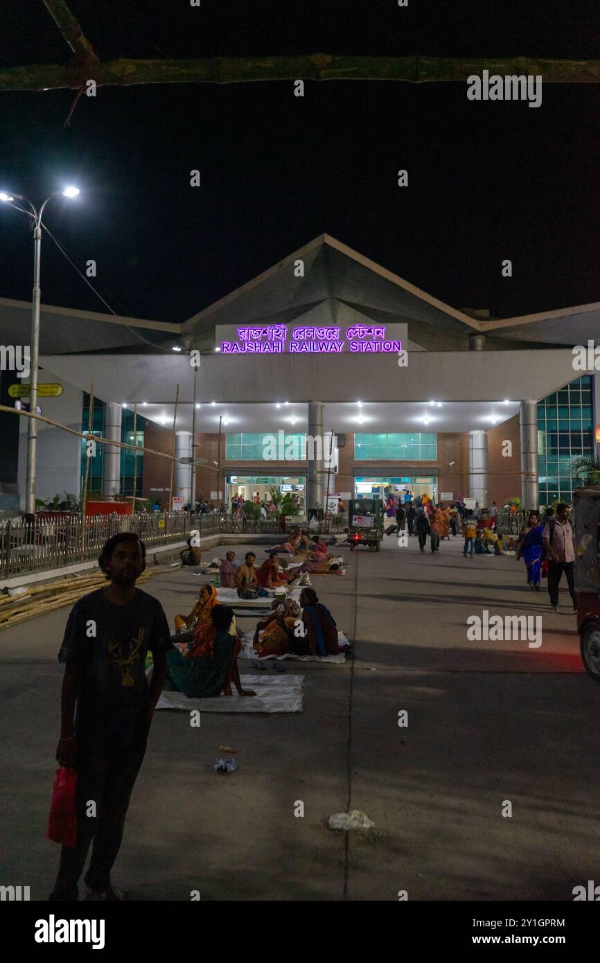 Bangladesh, Rajshahi - 04.20.2023: Rajshahi Railway Station Front View ...