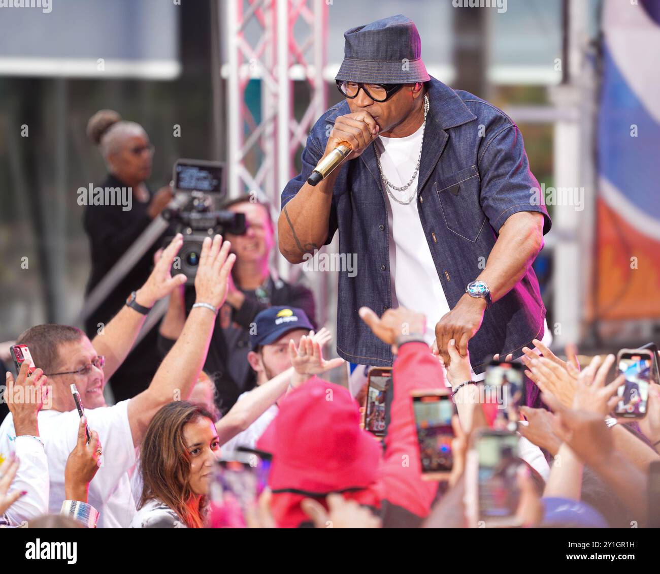 New York, USA. 06th Sep, 2024. LL Cool J performs live on the Today ...