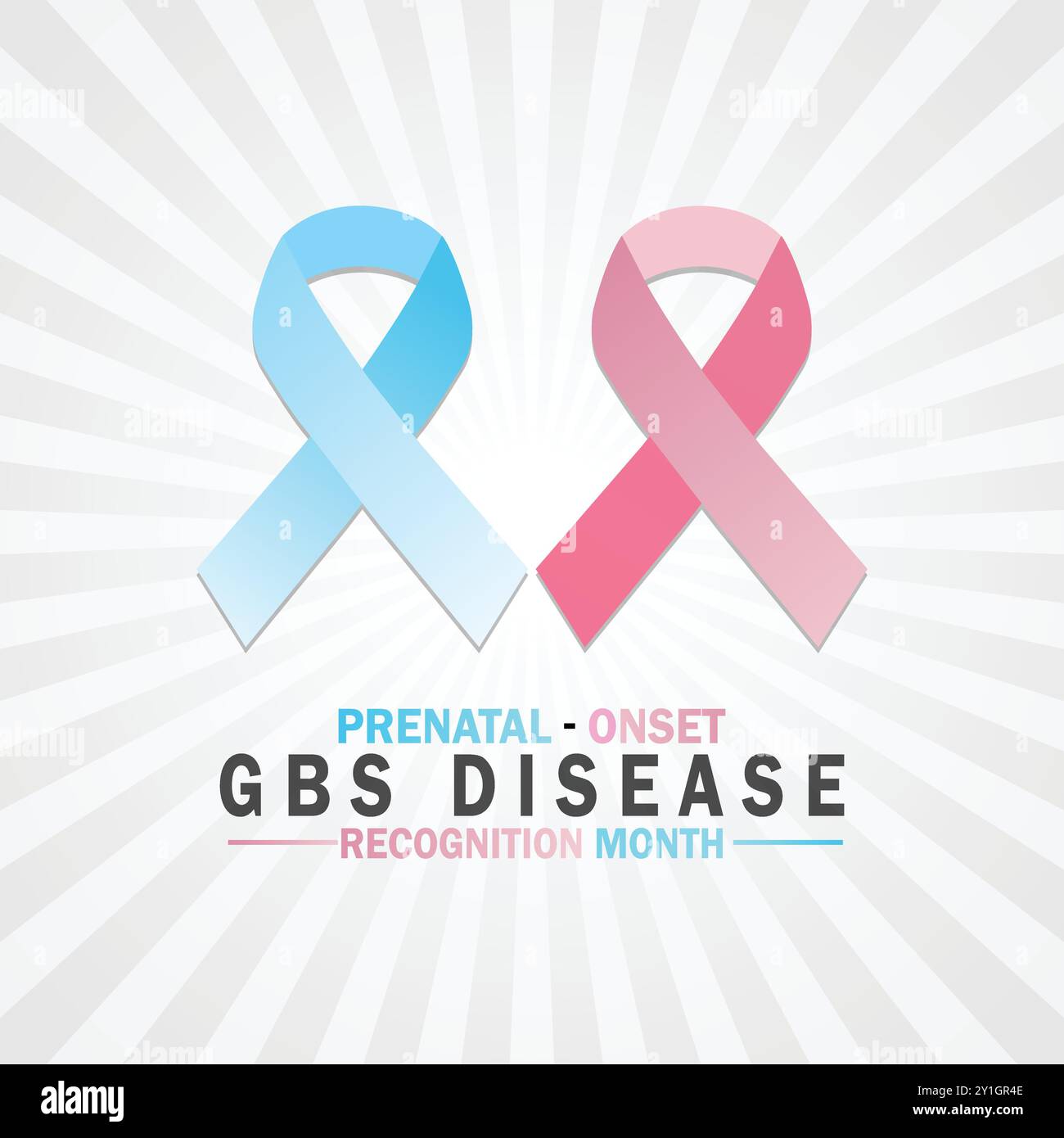 Prenatal Onset GBS Disease Recognition Month. Holiday concept. Template ...