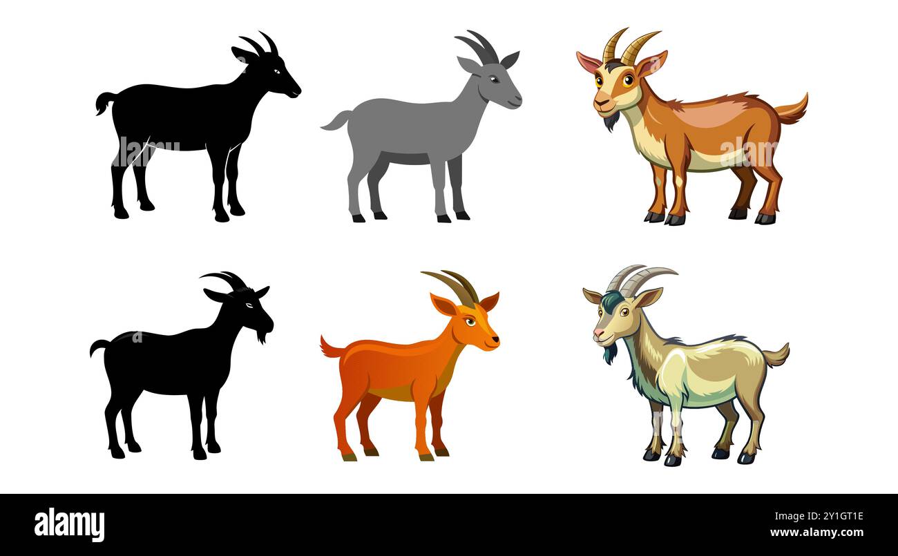 Woolly creatures Stock Vector Images - Alamy