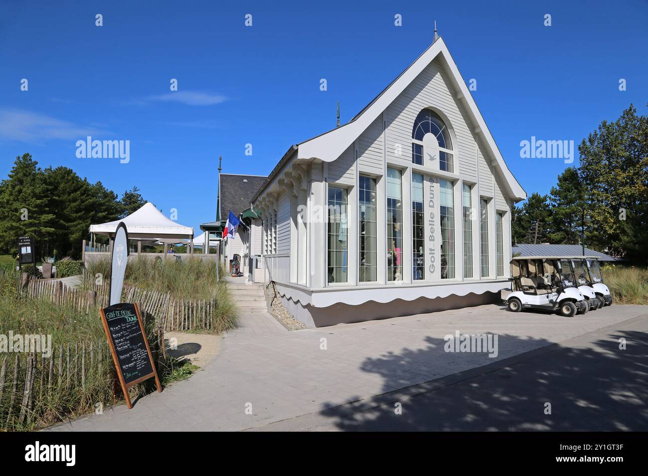 Golf Belle Dune, Promenade du Marquenterre, Fort Mahon Plage, Côte ...
