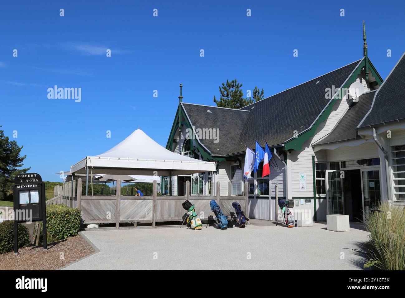 Golf Belle Dune, Promenade du Marquenterre, Fort Mahon Plage, Côte ...