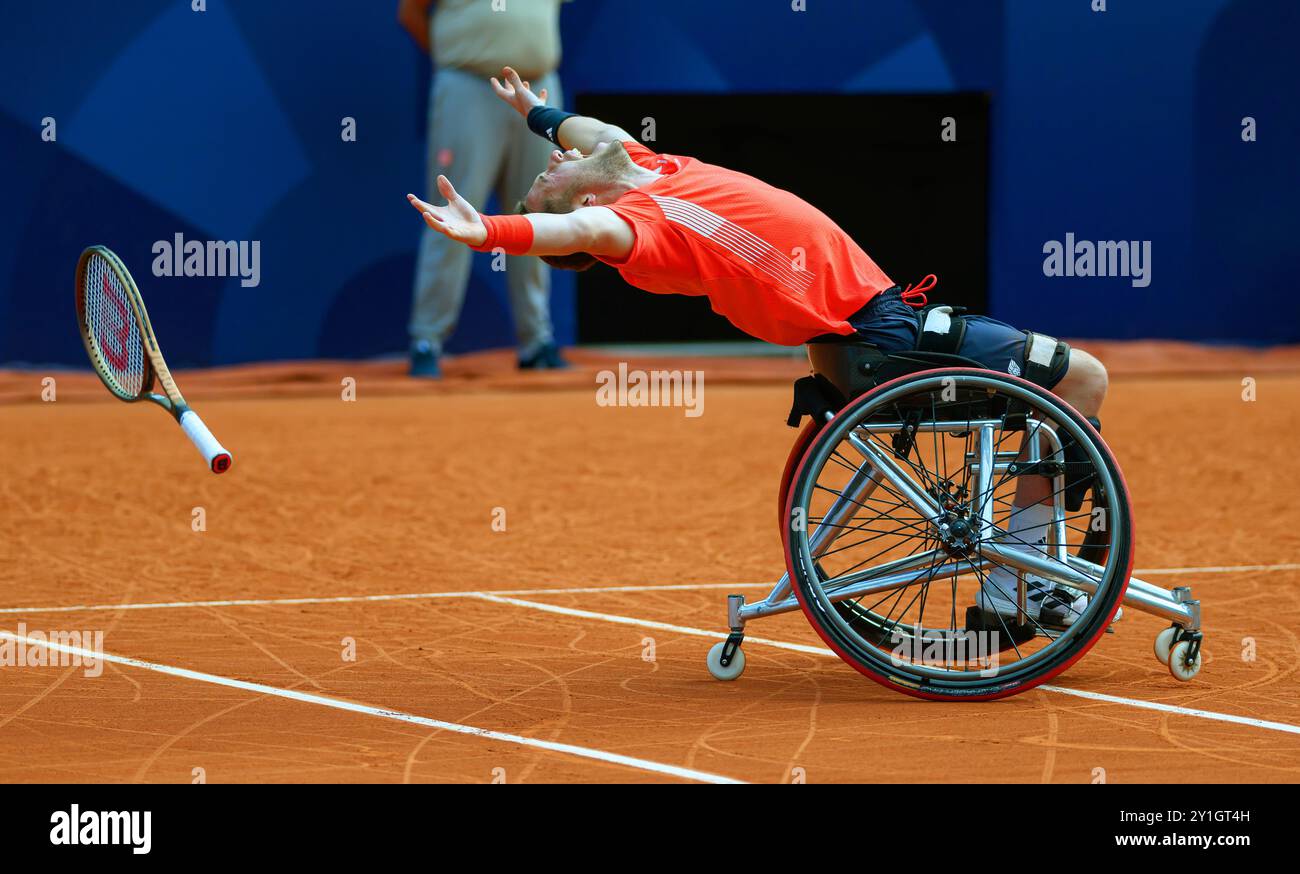 Paris, France. 06th Sep, 2024 - Mens Wheelchair Tennis Doubles Final ...