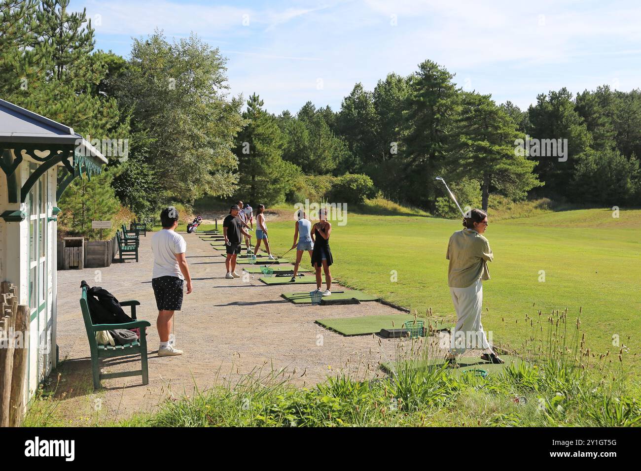Golf Belle Dune, Promenade du Marquenterre, Fort Mahon Plage, Côte ...