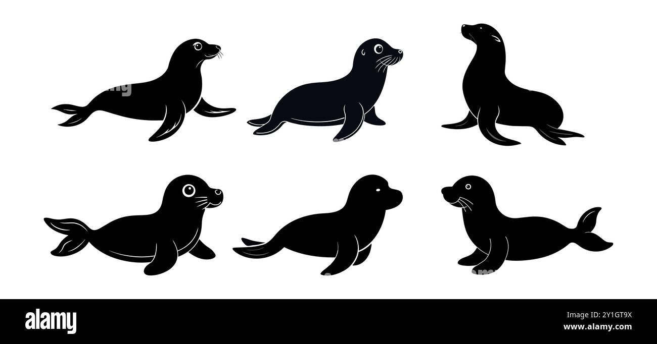 Cartoon seals hi-res stock photography and images - Alamy