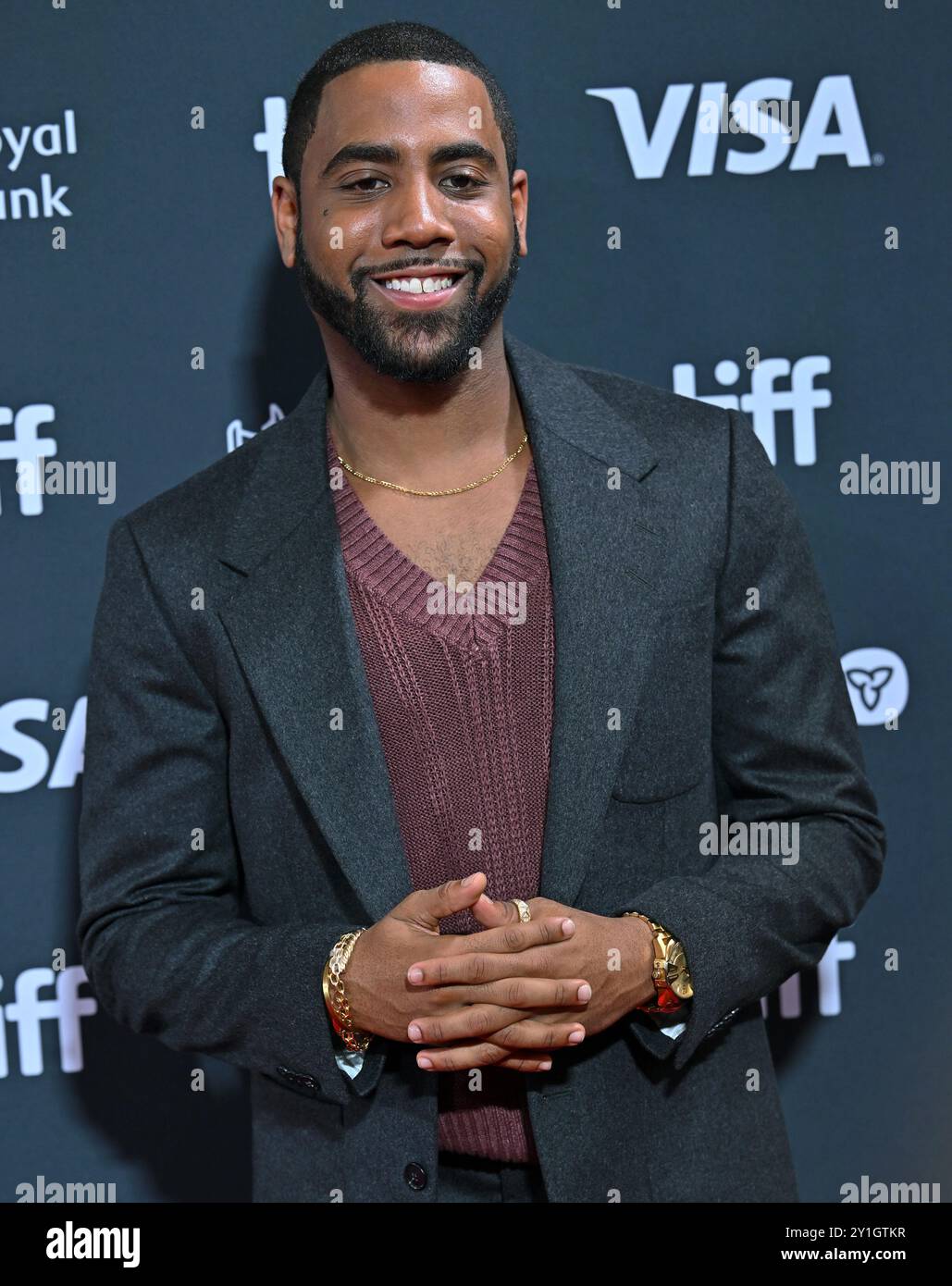 Toronto, Canada. 06th Sep, 2024. Jharrel Jerome attends the world ...