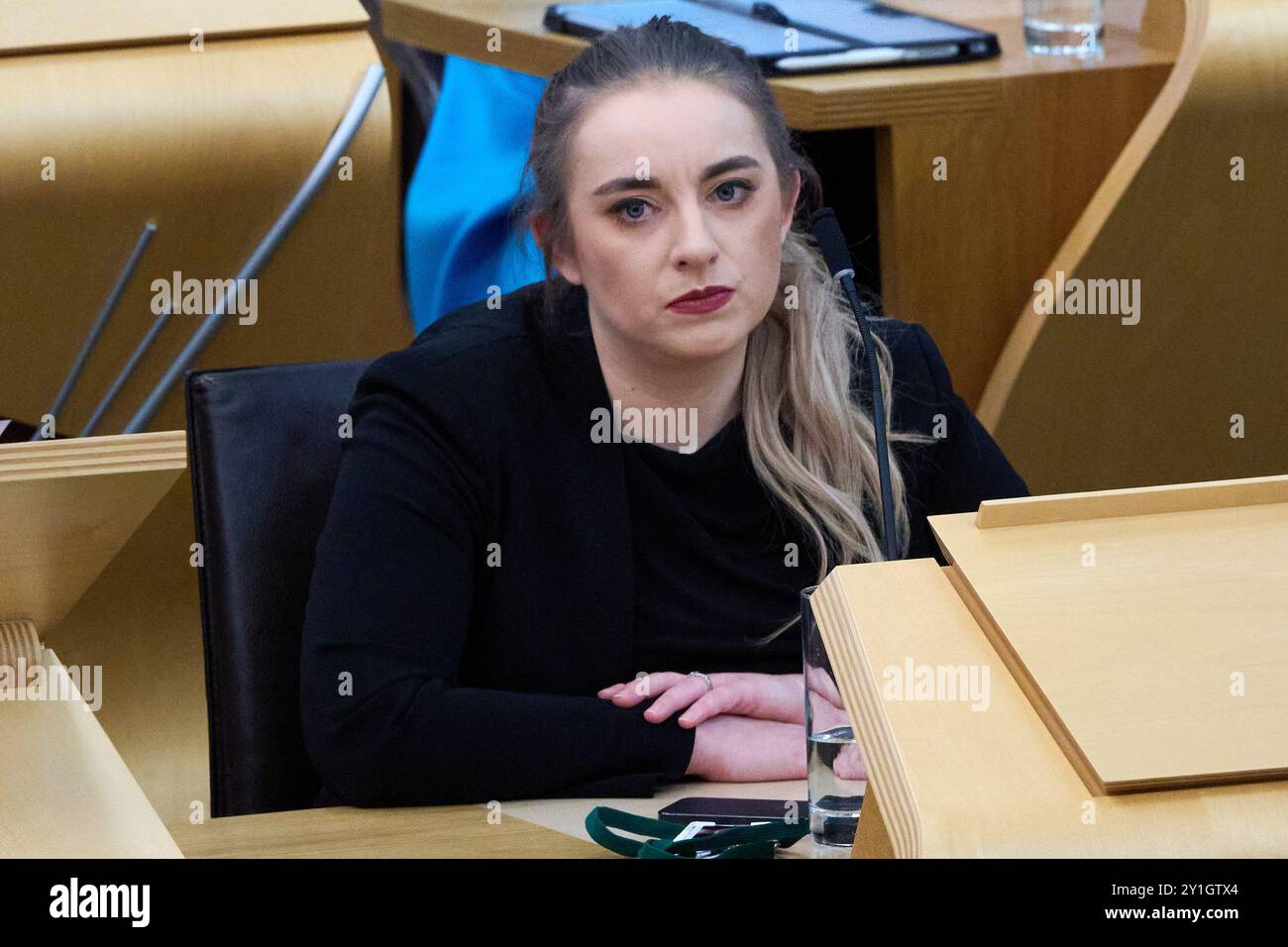Edinburgh Scotland, UK 05 September 2024. Meghan Gallacher MSP at the ...