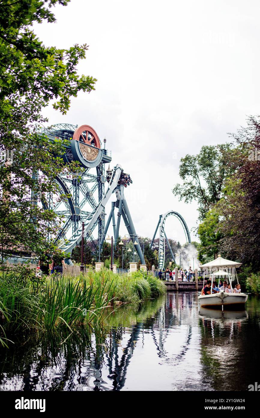 Efteling is an amusement park in North Brabant, The Netherlands. Roller ...